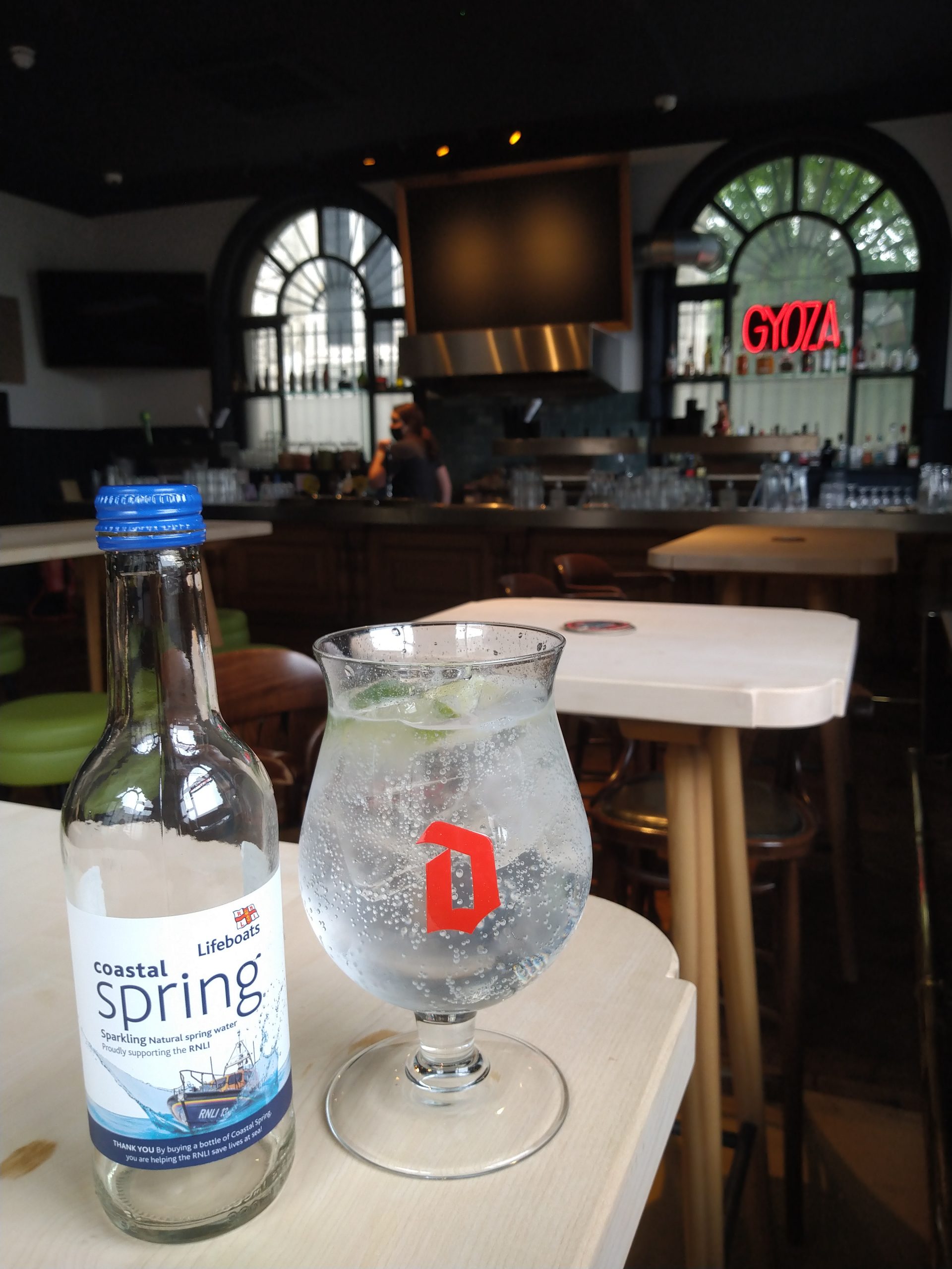 Testing the (sparkling) water. – Welcome to the World of the Musing Anorak